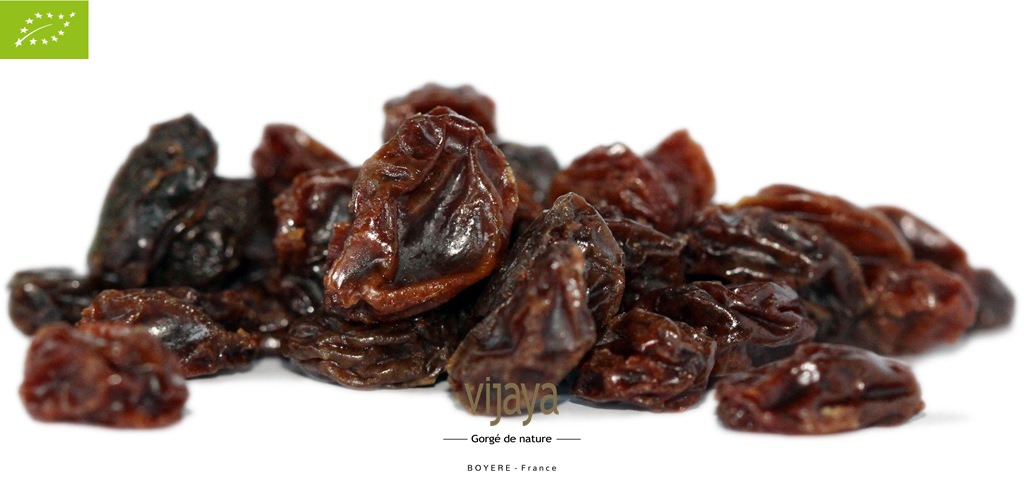 Le Raisin Thompson Bio - Fruits Secs Bio - Vijaya